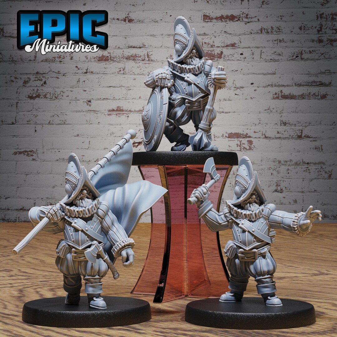New World Conquest, Dwarf Invader - Epic Miniatures | Dungeons ...