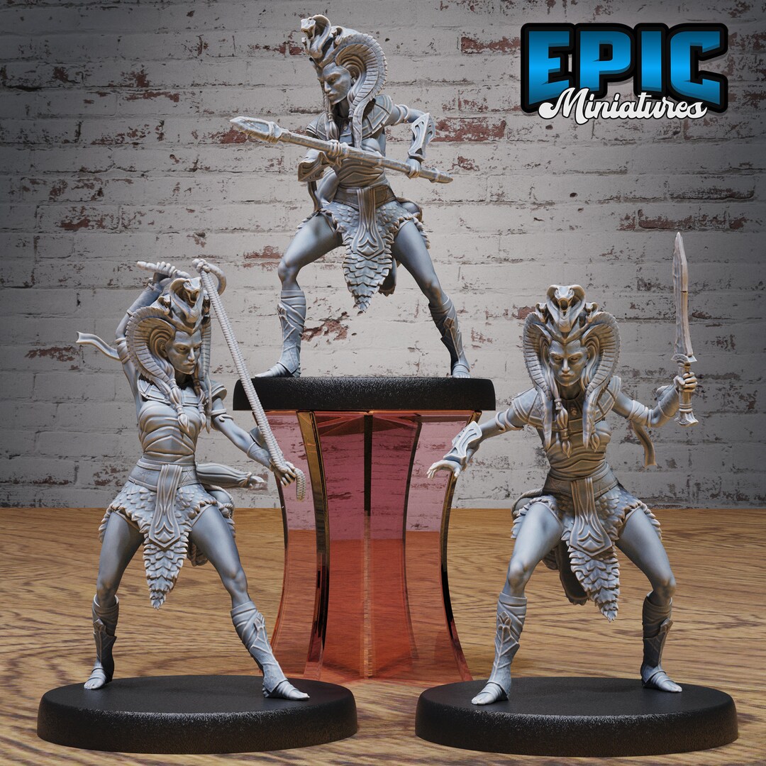 Mummy Royal Tomb Guards, Bone Dry Desert Epic Miniatures Dungeons ...