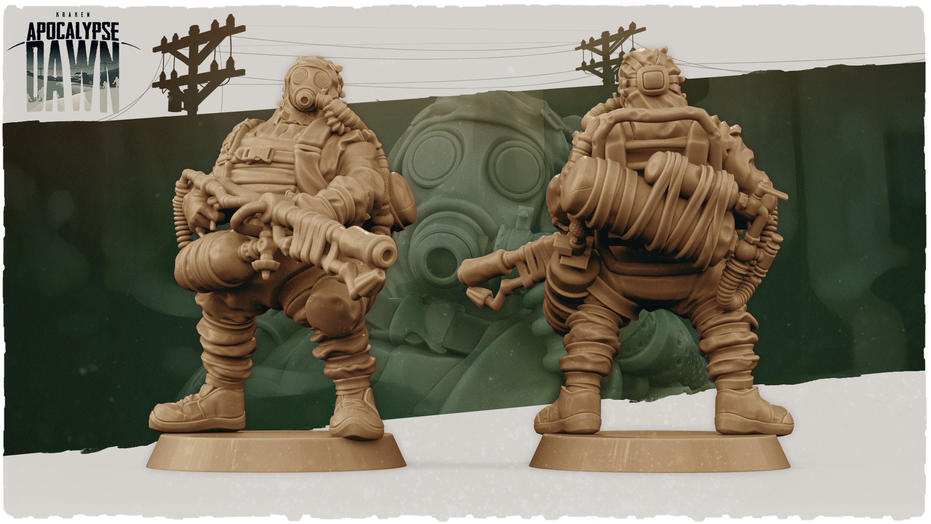 Fredrick, Apocalypse Militia Heavy - Kraken Apocalypse Dawn Printed ...