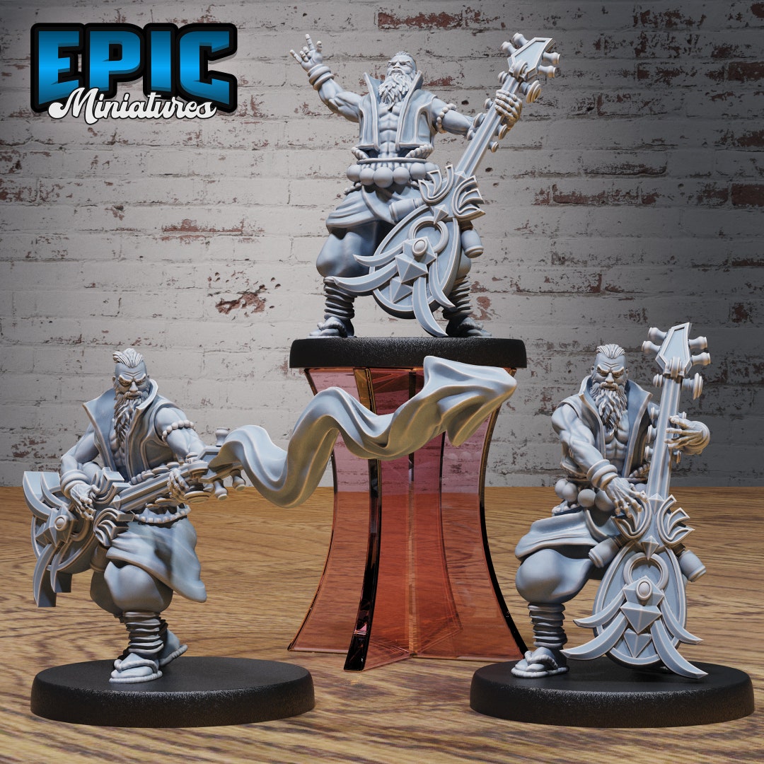 Iron Fist Tournament, Metal Bard - Epic Miniatures | Dungeons & Dragons ...