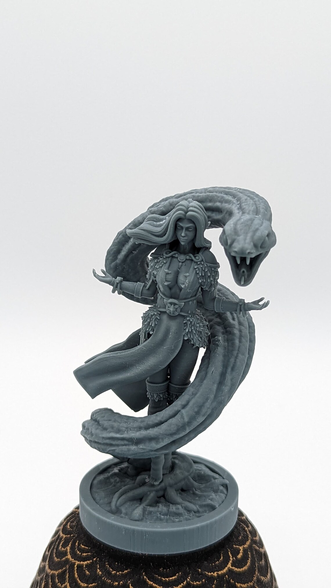 Circe, Elf Druid, Miniature for Tabletop Rpgs | Fantasy Elf Girls STL ...