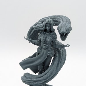 Circe, Elf Druid, Miniature for Tabletop Rpgs | Fantasy Elf Girls STL ...