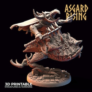 Goblin Trollhound Riders Miniature for Tabletop Games | Asgard Rising ...