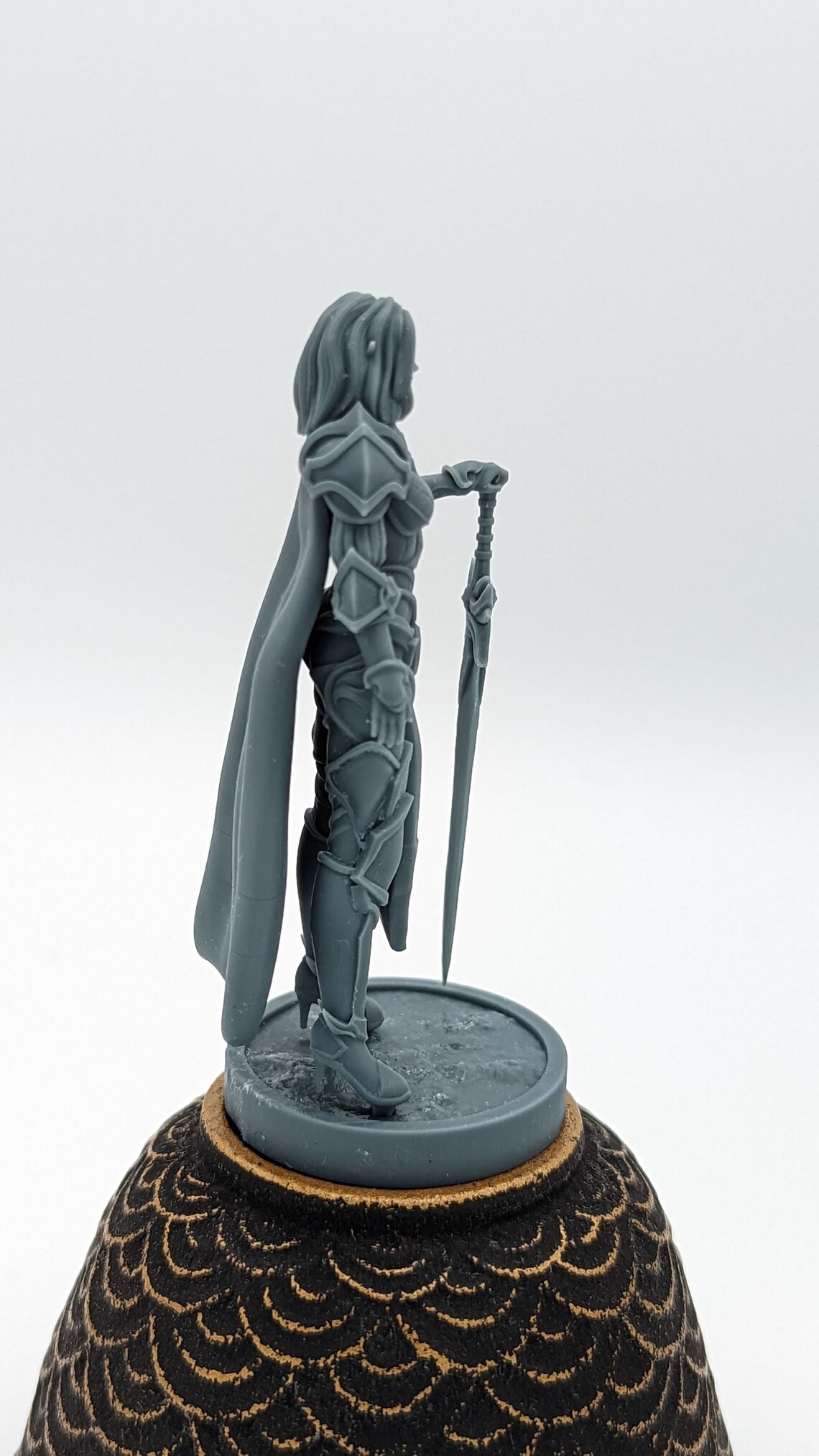 Clara Elf Paladin Miniature for Tabletop Rpgs Fantasy Elf - Etsy
