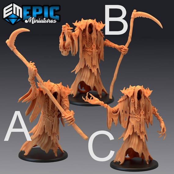 Reaper Wraith Epic Miniatures Dungeons & Dragons - Etsy