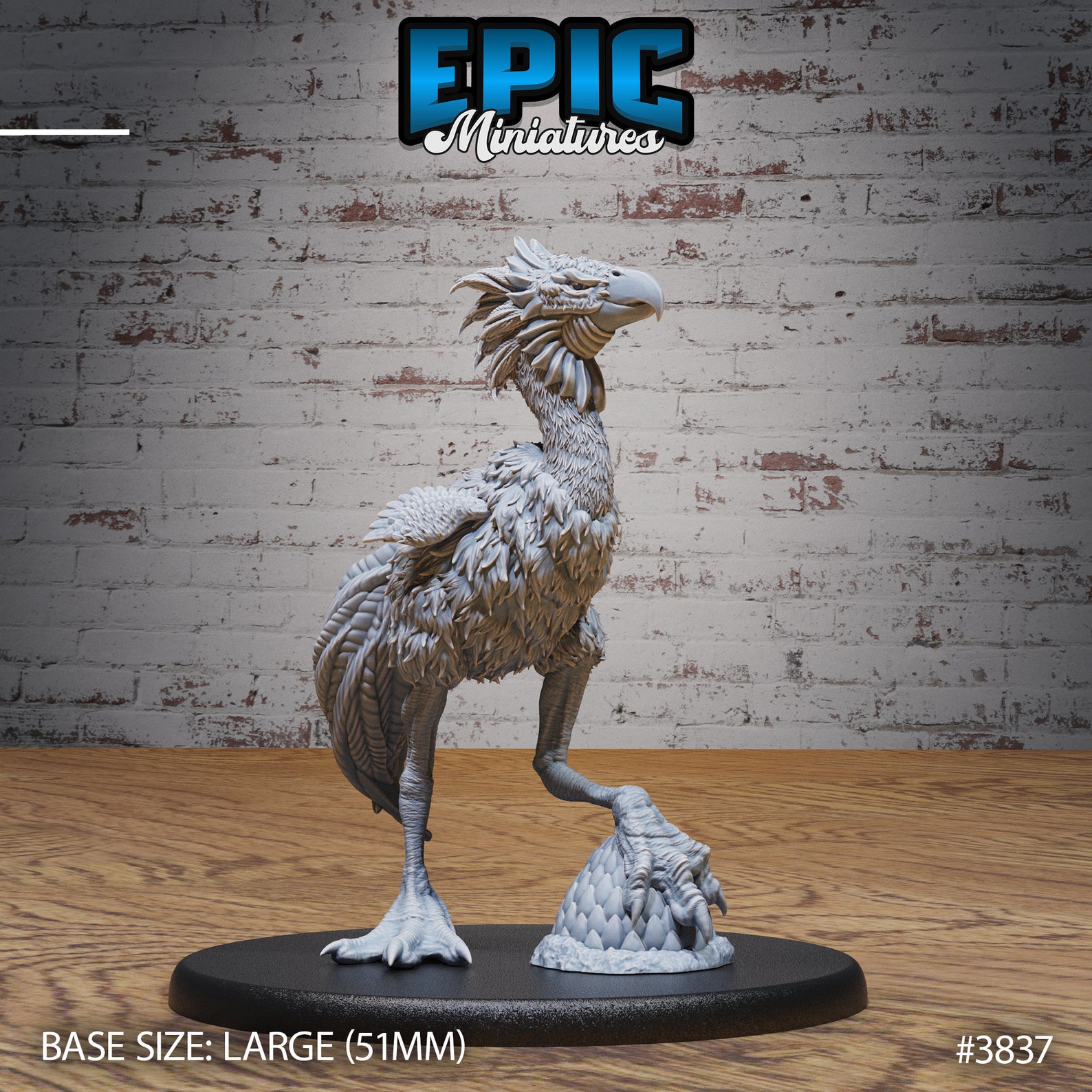 Terror Bird (large Creature), New World Conquest - Epic Miniatures ...