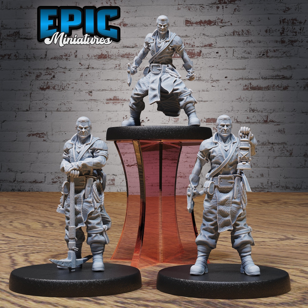 Fantasy Wild West Prospector - Epic Miniatures | Dungeons & Dragons ...