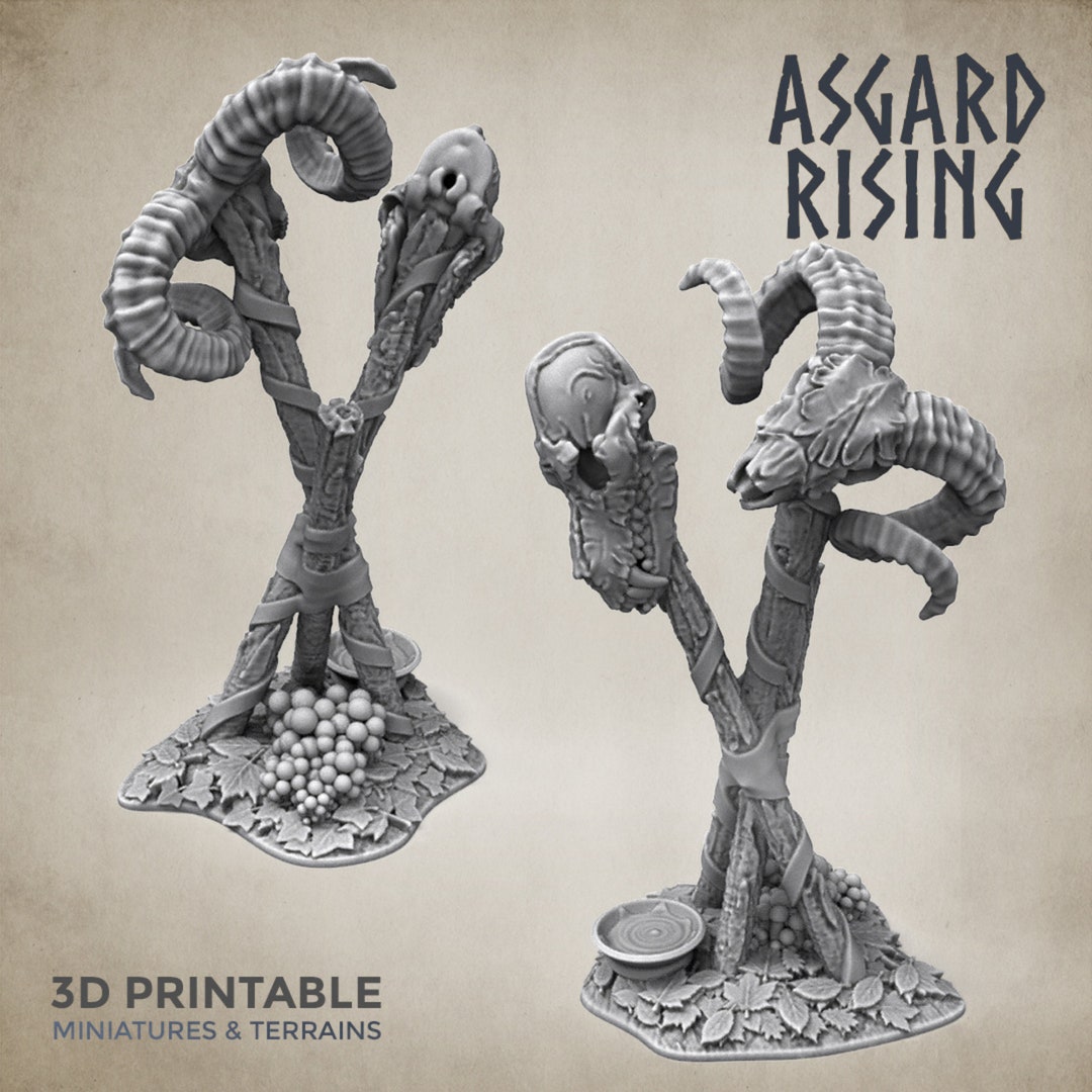 Skull Totem, Objective Marker, Boundary Marker | Asgard Rising | High ...