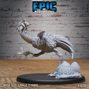 Terror Bird (large Creature), New World Conquest - Epic Miniatures ...