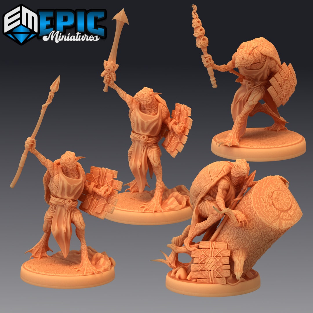Tortle - Epic Miniatures | Printed Miniature | Dungeons & Dragons ...