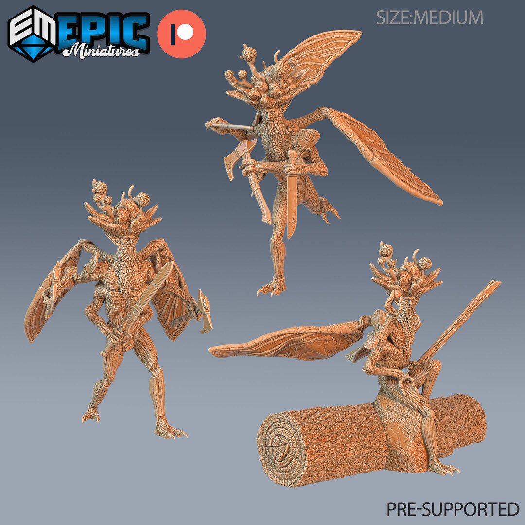Ancient Spore Druid - Epic Miniatures | Dungeons & Dragons | Pathfinder ...