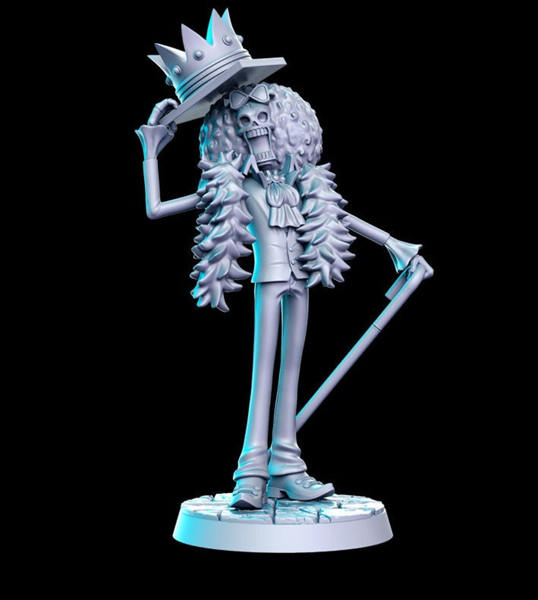 Brooks, Soul King, Undead Bard - RN Estudio Printed Miniature ...