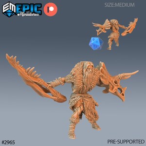 Caveman Barbarian - Epic Miniatures | Dungeons & Dragons | Pathfinder ...