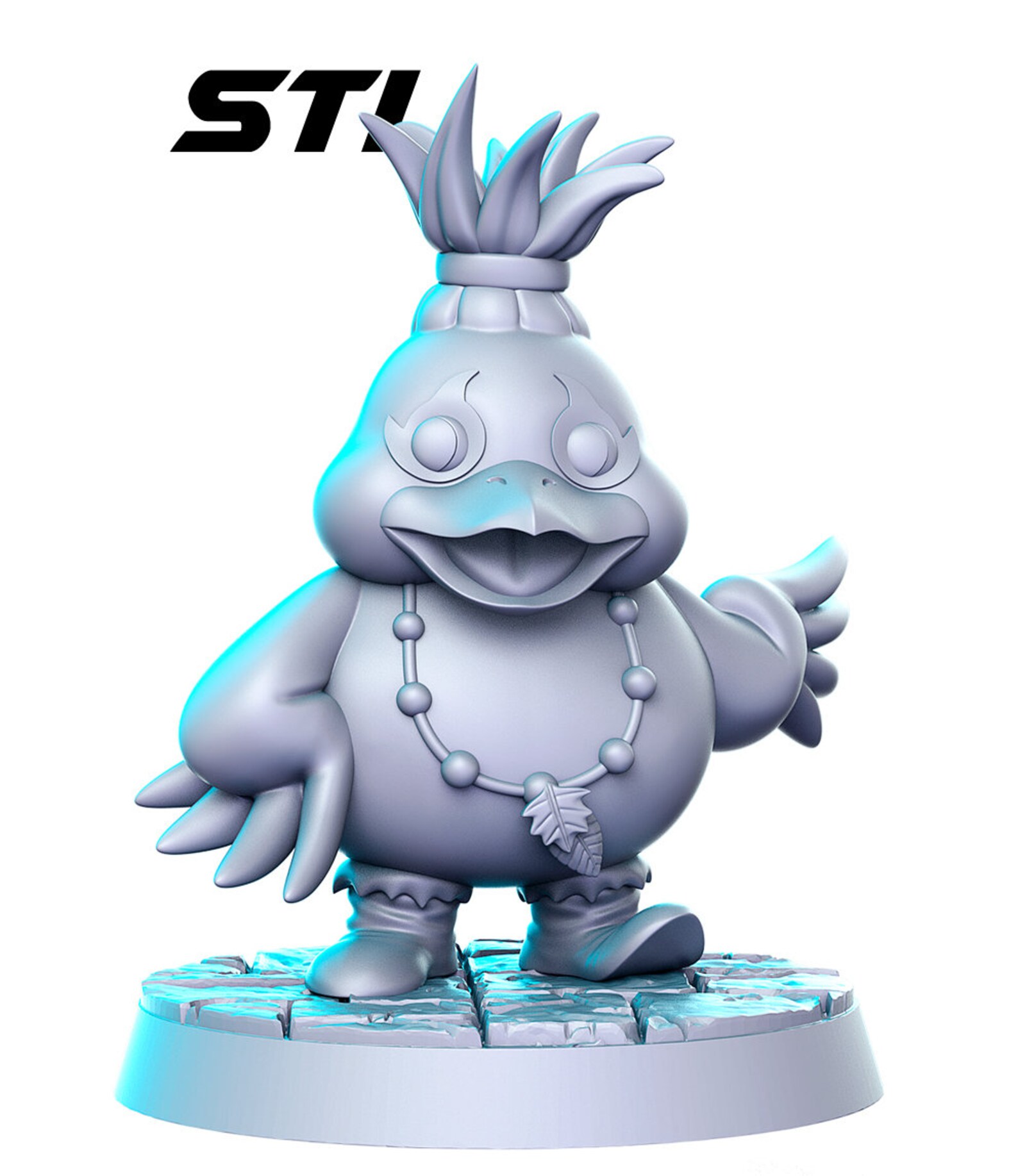 Funky Bird - RN Estudio Printed Miniature | Tabletop RPG | D&D ...