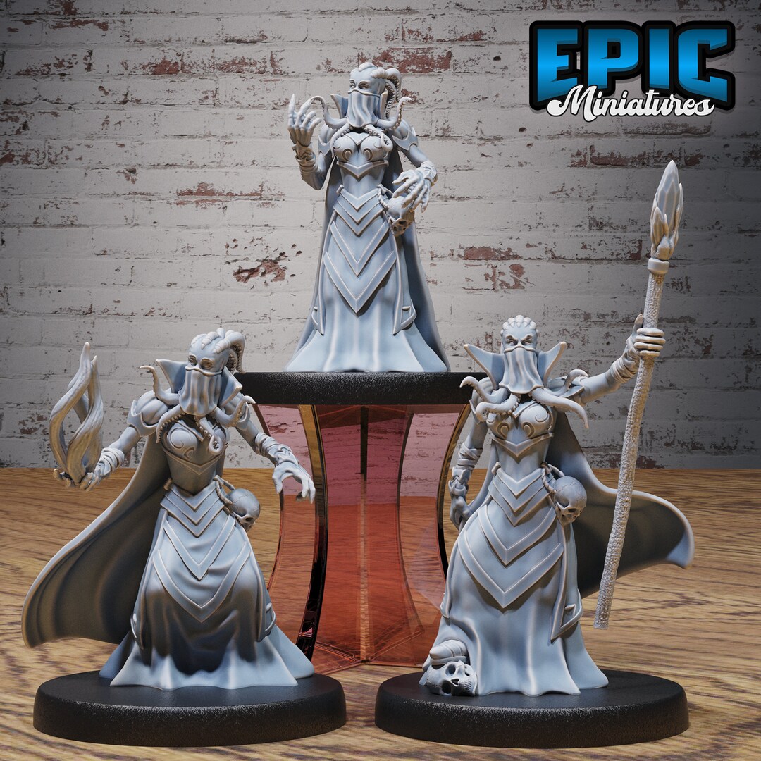 Female Mind Eater - Epic Miniatures | Dungeons & Dragons | Pathfinder ...