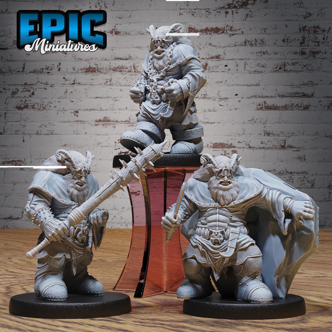 Bandit Camp, Dwarf Tiefling - Epic Miniatures | Dungeons & Dragons ...