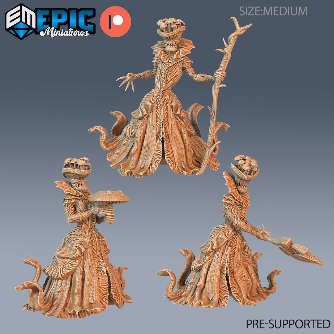 Fungus Queen - Epic Miniatures | Dungeons & Dragons | Pathfinder ...