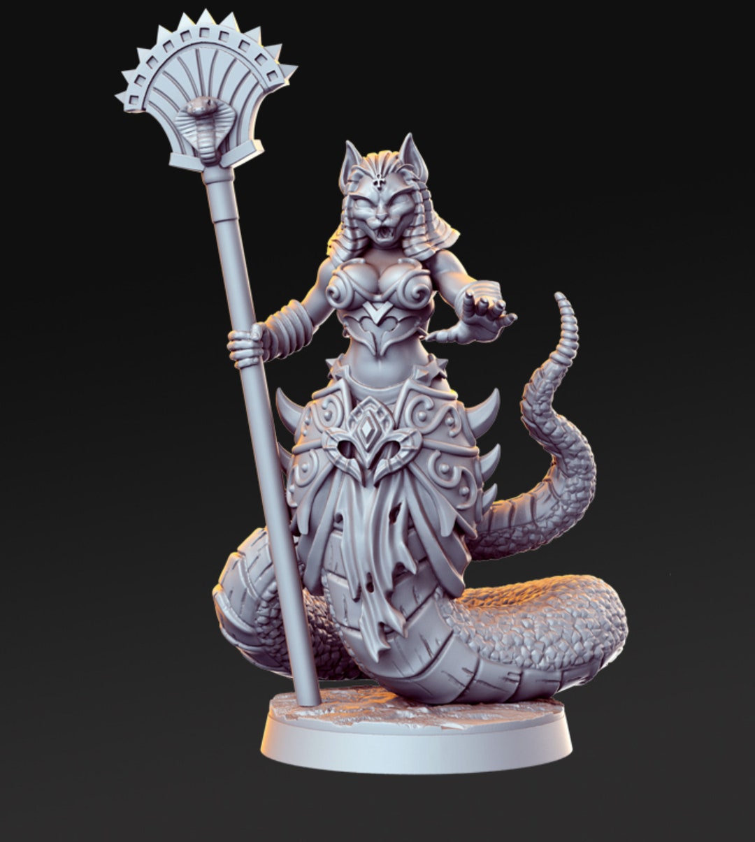 Felibra Lamia Miniature for Tabletop Rpgs | RN Estudio | Dungeons and ...