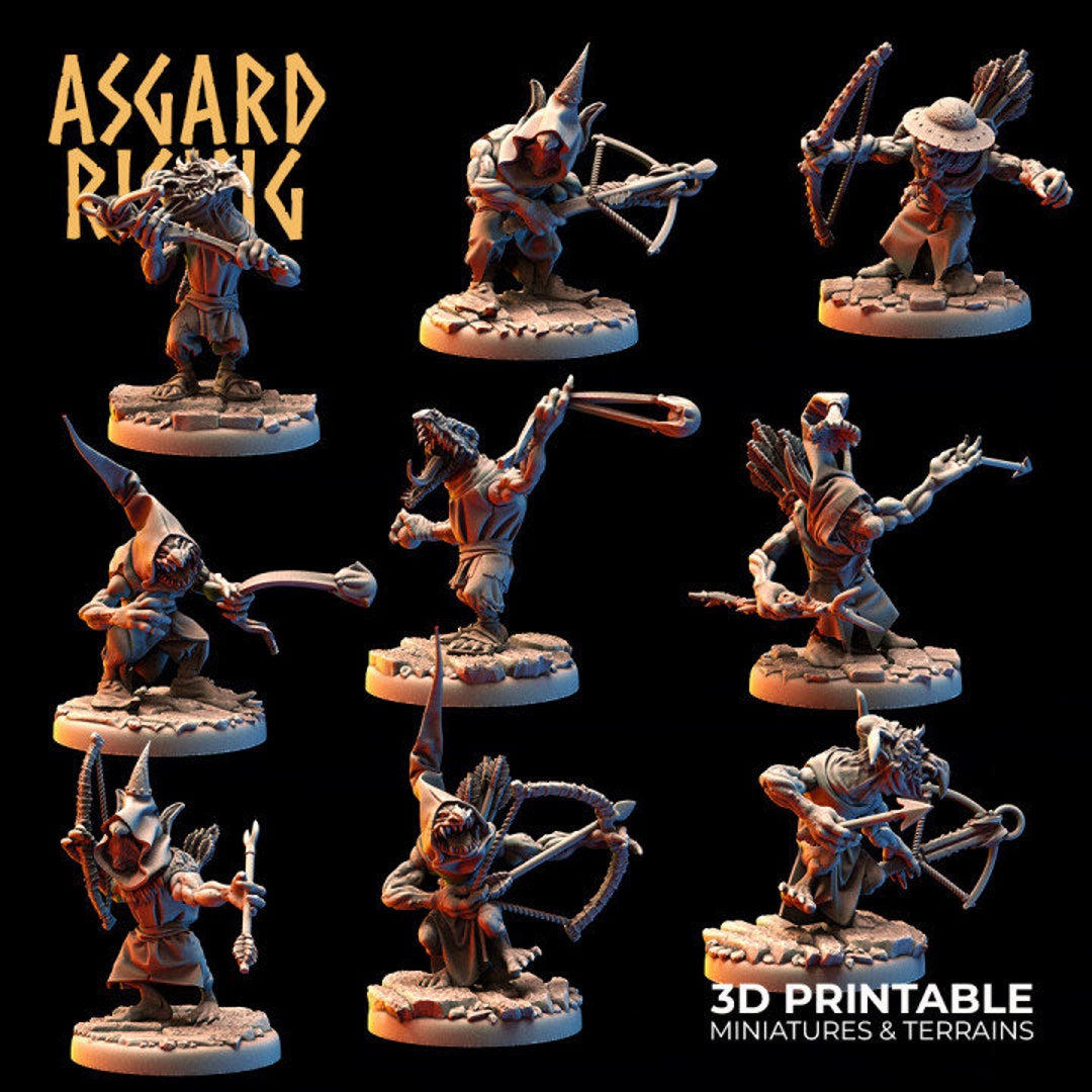 Goblin Marksmen - Asgard Rising | Dungeons & Dragons | Pathfinder ...