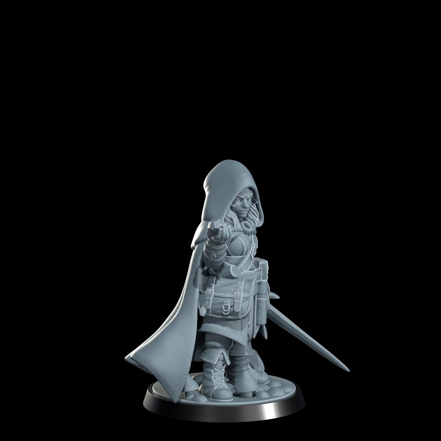 Ryn the Ghostwalker, Halfing Rogue, KL05 Dungeons and Damsels ...