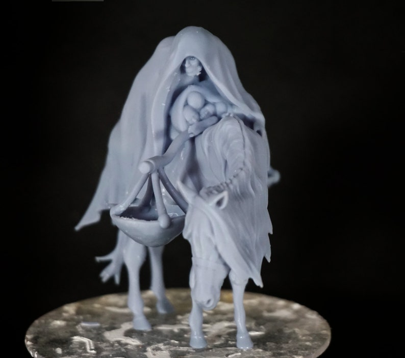 Horseman of Famine (large Creature) - Epic Miniatures | Dungeons ...