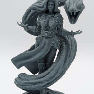 Circe, Elf Druid, Miniature for Tabletop Rpgs | Fantasy Elf Girls STL ...