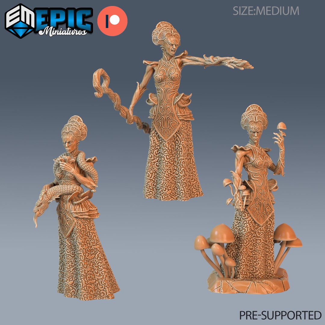 Fungus Demon Queen - Epic Miniatures | Dungeons & Dragons | Pathfinder ...