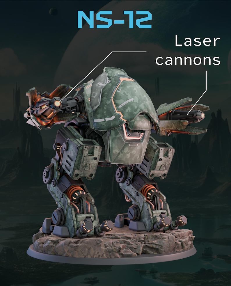 Nova Striker, Mech Pilot Pin up Miniature for Tabletop Rpgs ...