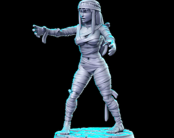 Female Undead Miniature - Etsy