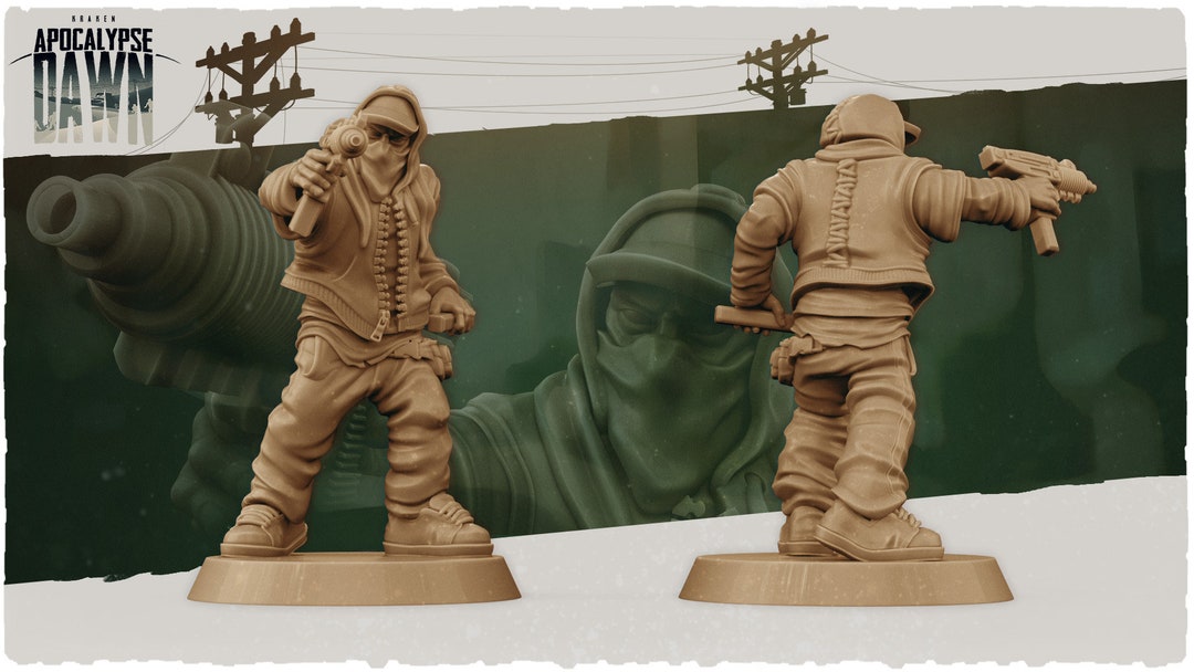 Hector, Apocalypse Street Gang Member - Kraken Apocalypse Dawn Printed ...