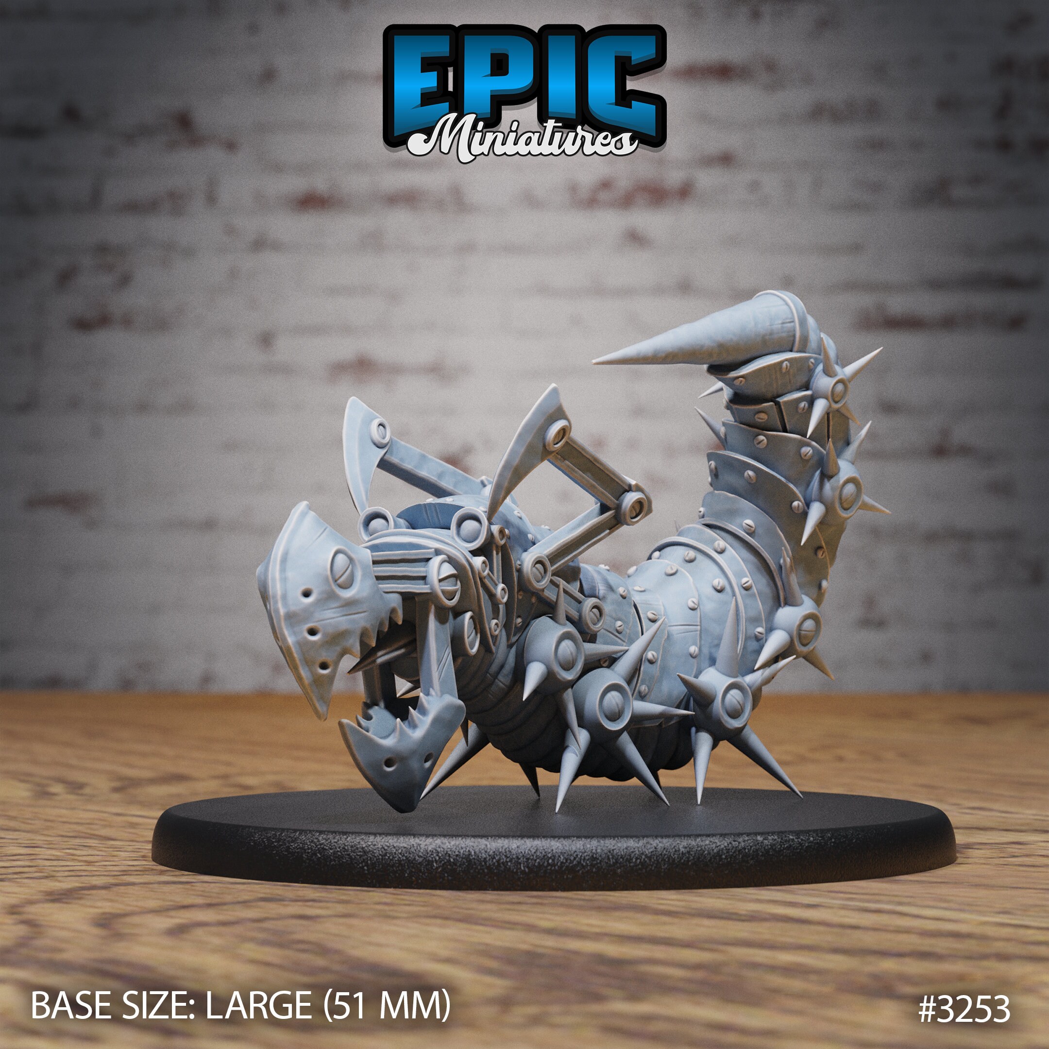 Iron Centipede - Epic Miniatures | Dungeons & Dragons | Pathfinder ...