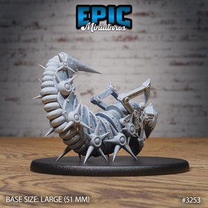 Iron Centipede - Epic Miniatures | Dungeons & Dragons | Pathfinder ...