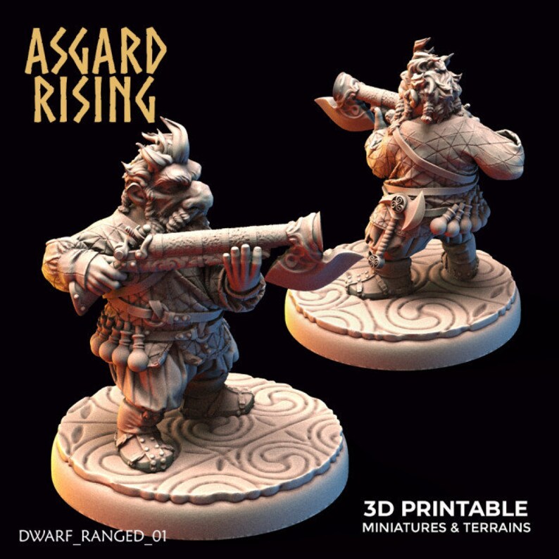 Dwarf Riflemen - Asgard Rising | Dungeons & Dragons | Pathfinder ...