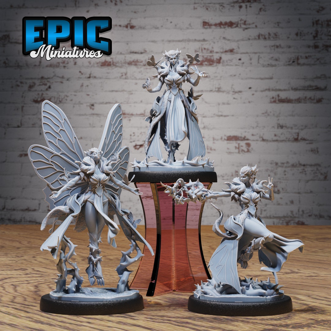 Butterfly Fairy - Epic Miniatures | Dungeons & Dragons | Pathfinder ...