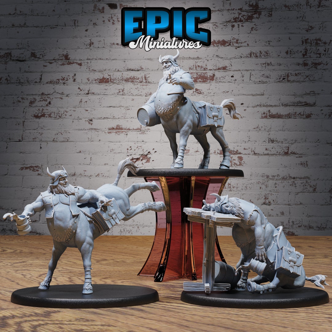 Fantasy Carnival Drunk Centaur (large Creature) - Epic Miniatures ...