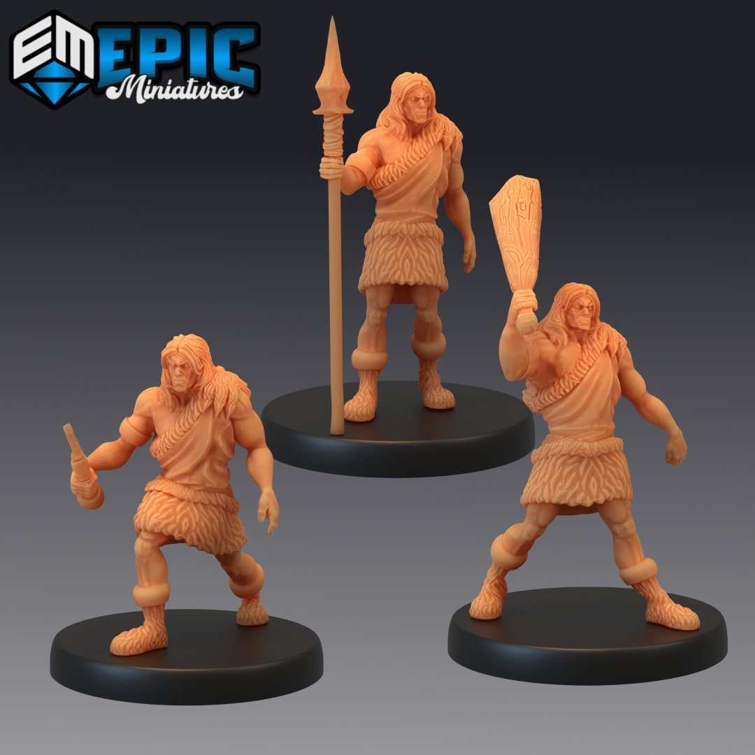 Caveman - Epic Miniatures | Dungeons & Dragons | Pathfinder | Tabletop ...