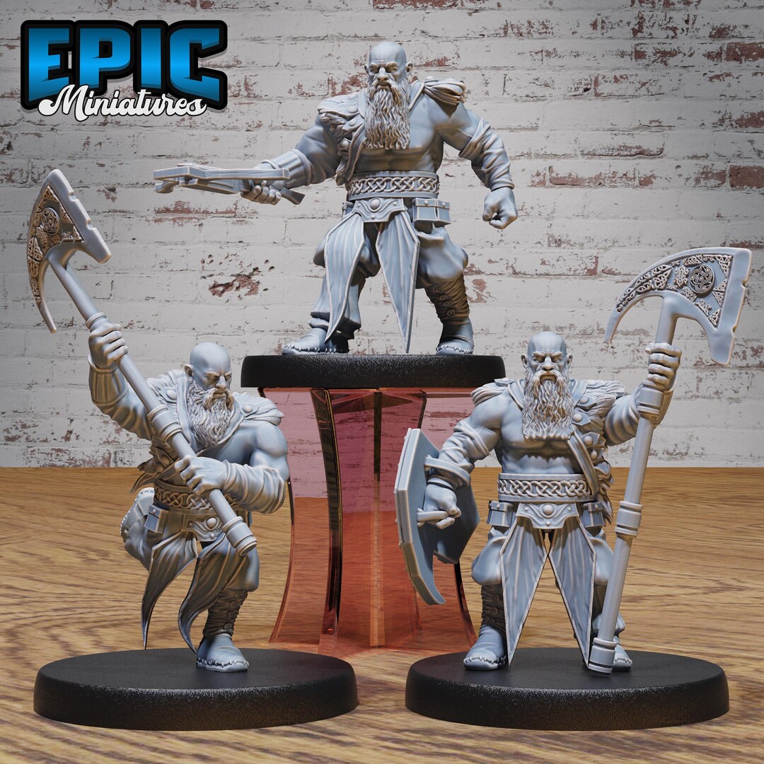 Dwarf Raider, Age of Dragons #4872-4874 - Epic Miniatures | Dungeons ...