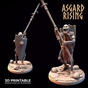 Draugr, Skeleton Infantry - Asgard Rising | Dungeons & Dragons ...