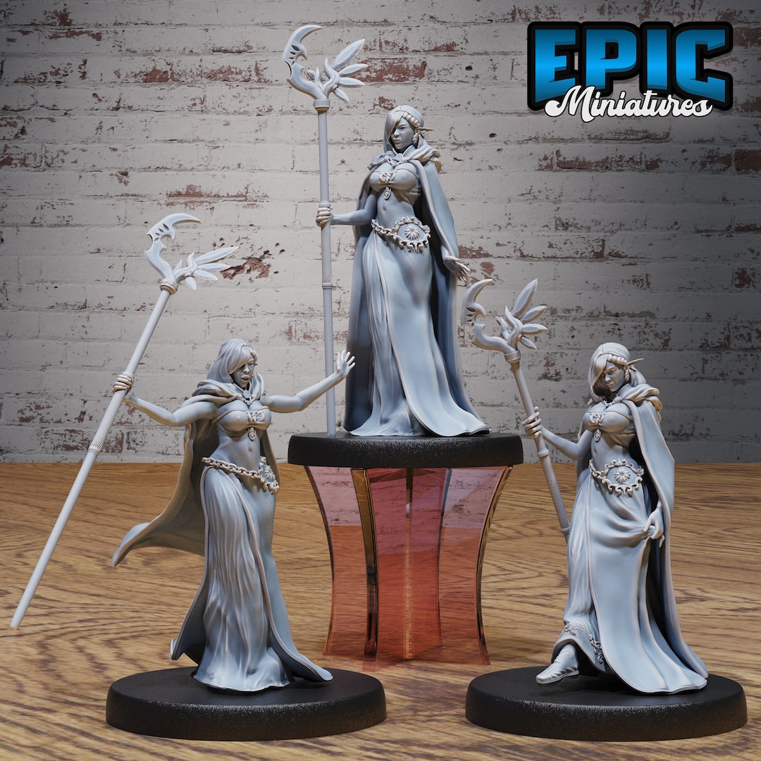 Elf Queen, Elven Storm - Epic Miniatures | Dungeons & Dragons ...