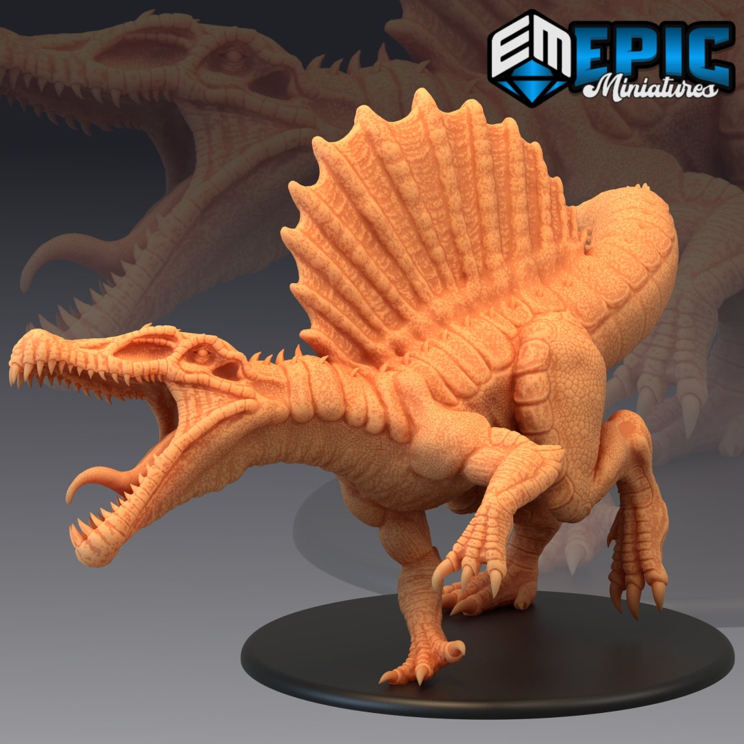 Spinosaurus (huge Creature) - Epic Miniatures | Dungeons & Dragons ...