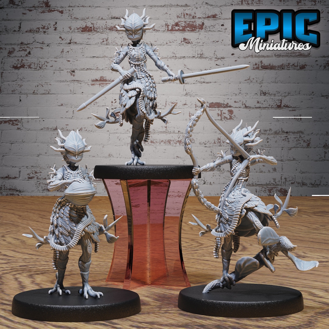 Nut Dryad, Elven Storm Epic Miniatures Dungeons & Dragons Pathfinder ...