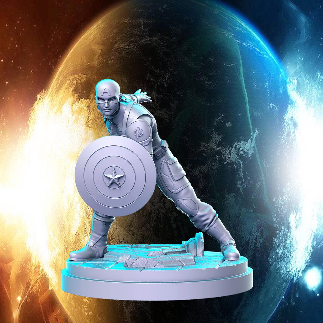 The Captain, Miniature for Tabletop Rpgs & Games | RN Estudio | Crisis ...