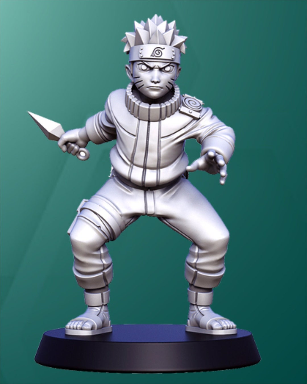 Narut, Boy Ninja - RN Estudio Printed Miniature | Dungeons & Dragons ...