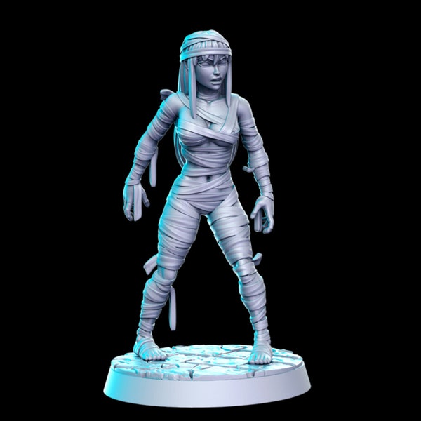 Female Mummy Miniature - Etsy