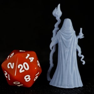 Miriel, Female Elf Wizard RN Estudio Printed Miniature Dungeons ...