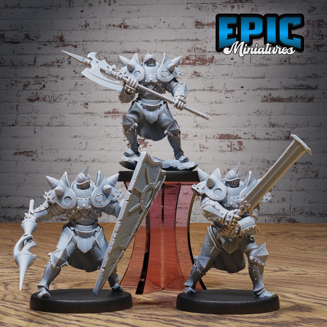 Heart Knight - Epic Miniatures | Dungeons & Dragons | Pathfinder ...