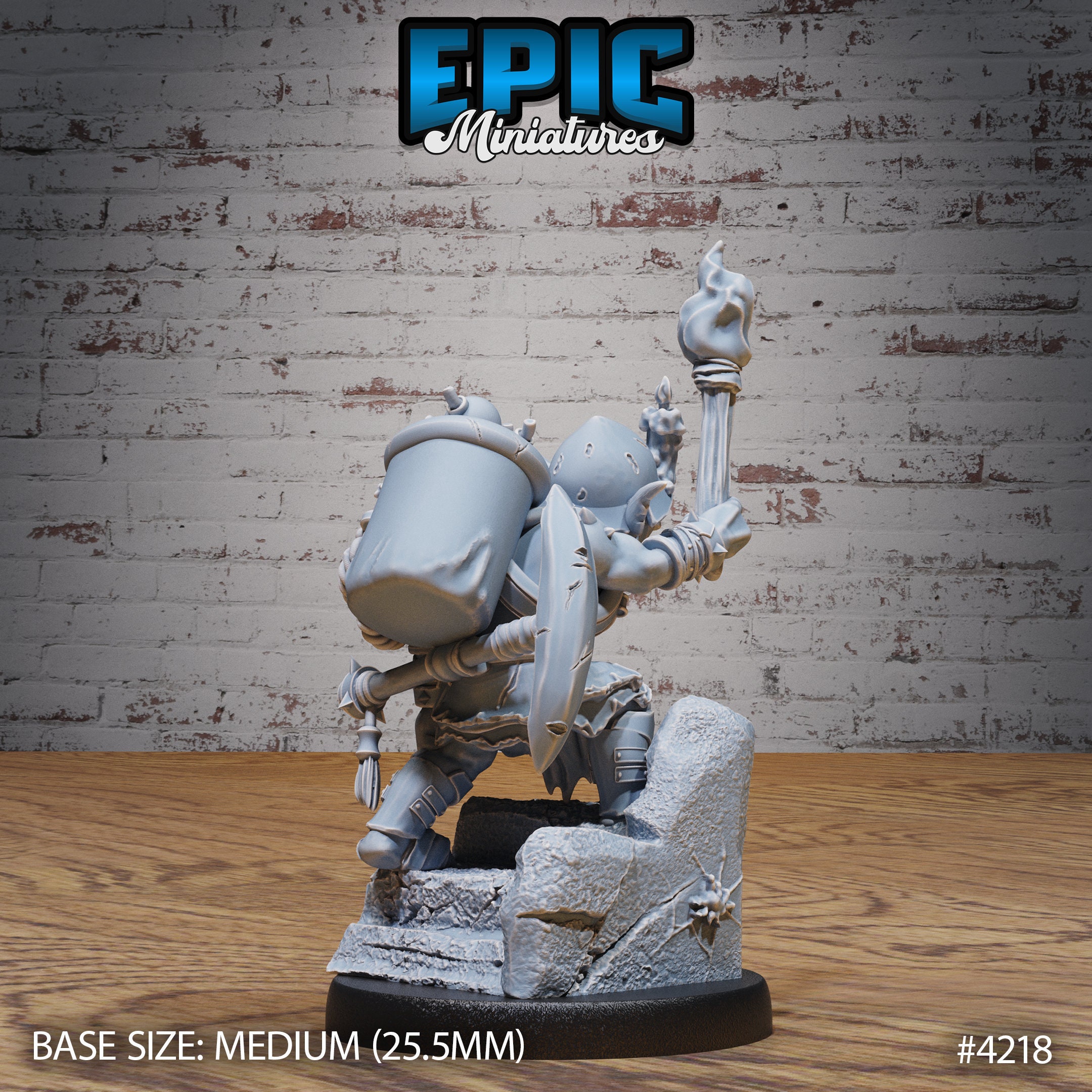 Goblin Jetpack Miner, Dwarf Mountain - Epic Miniatures | Dungeons ...