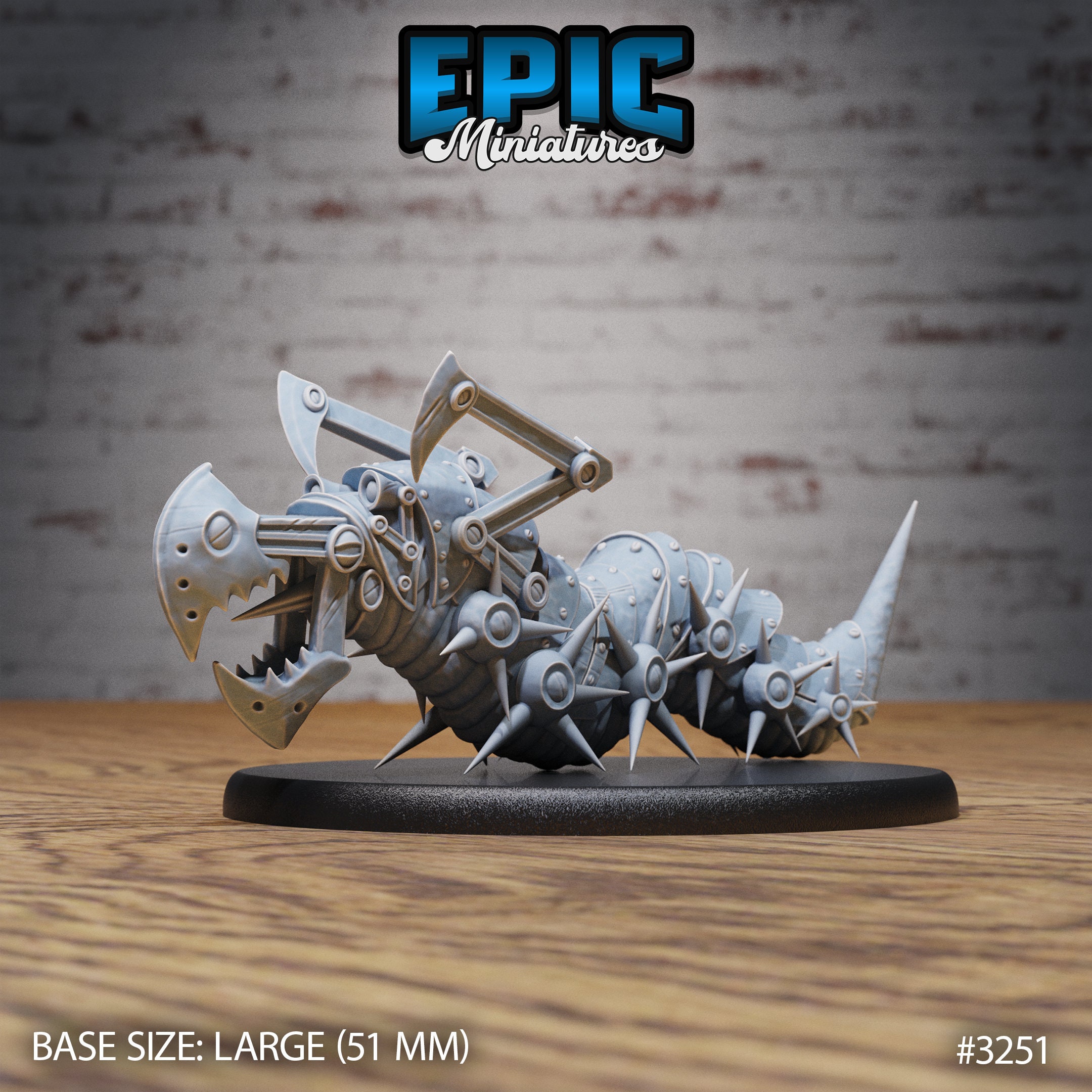 Iron Centipede - Epic Miniatures | Dungeons & Dragons | Pathfinder ...