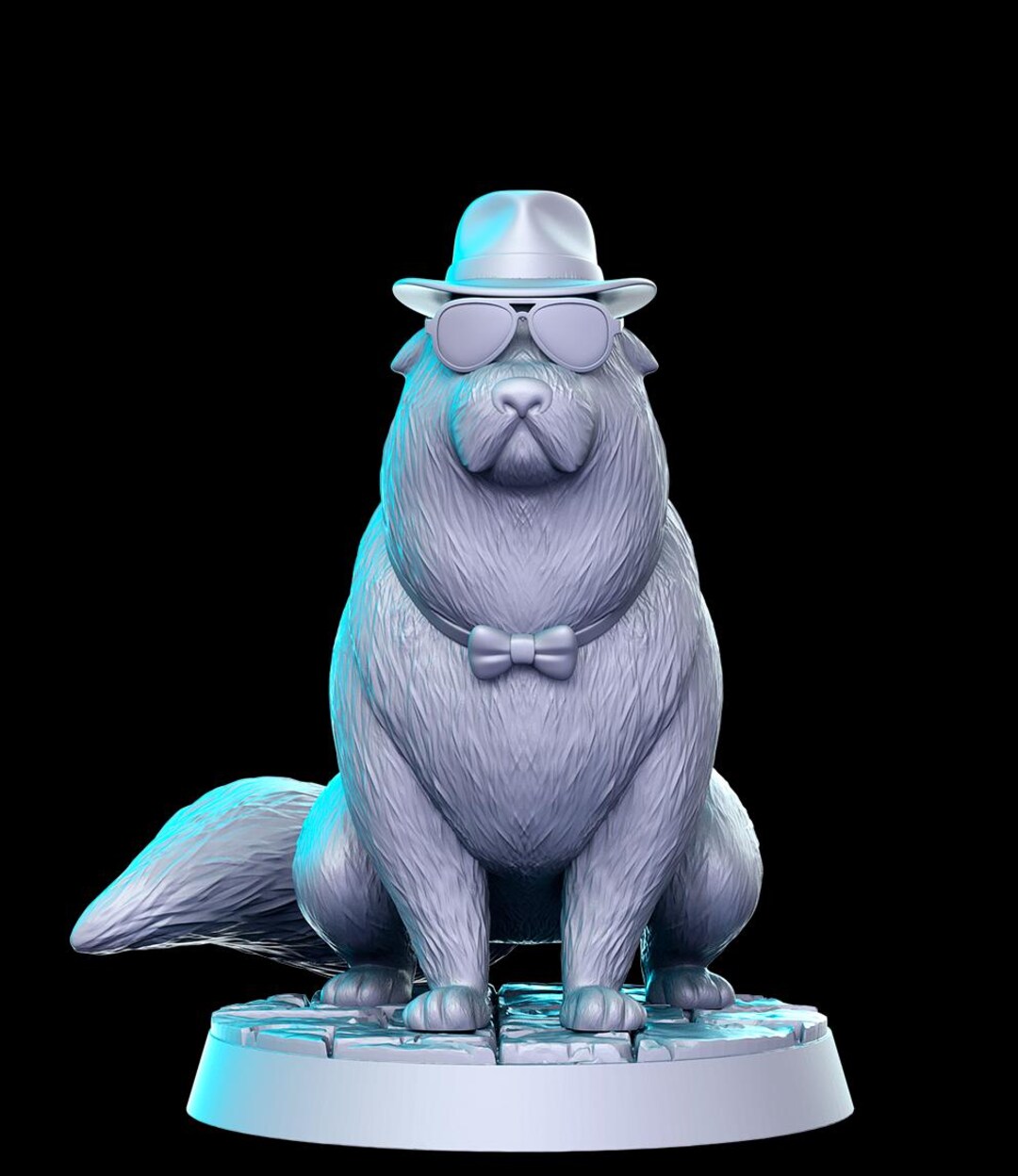 Bond Spy Dog Miniature for Tabletop Rpgs | Dungeon Pin-ups | Dungeons ...