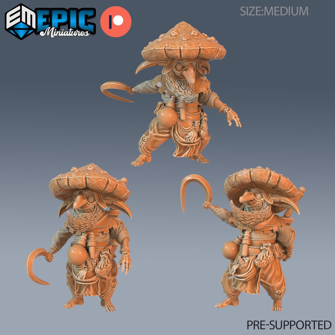 Mushroom Goblin - Epic Miniatures | Dungeons & Dragons | Pathfinder ...